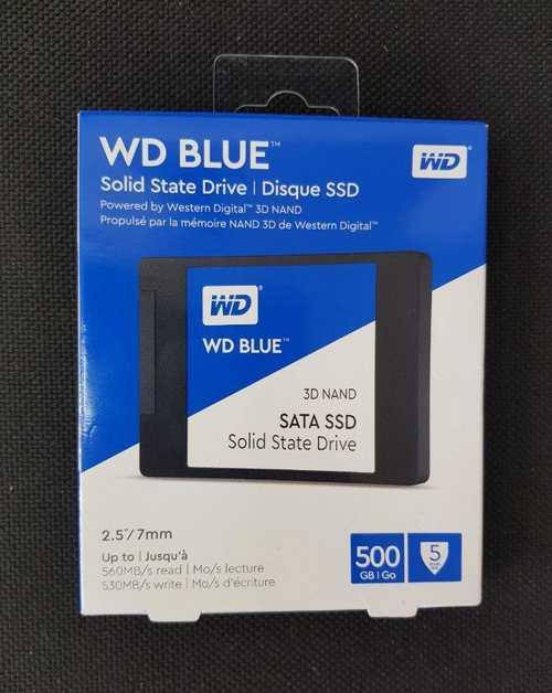 SSD WD blue 500