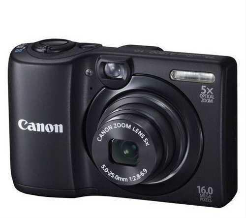 Canon PowerShot A1300 Black 16.6 мпикс,памяти 32Gb