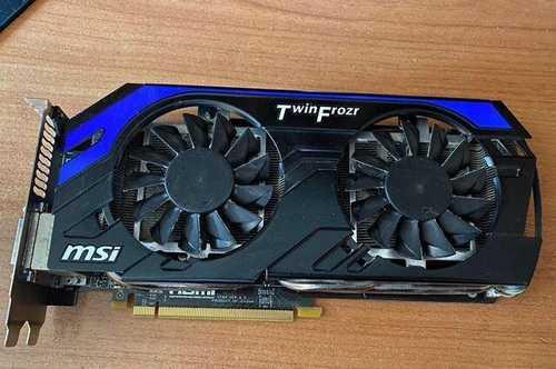 Видеокарта MSI GTX 660Ti 2gb TwinFrozr / проверка