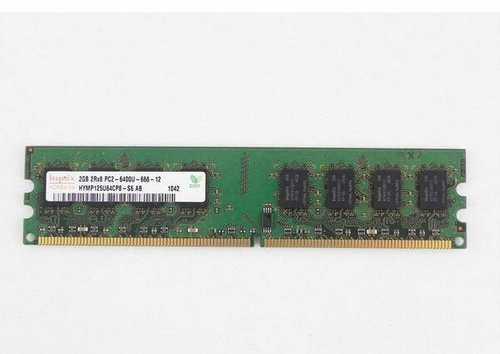 Озу Hynix DDR2 2x2Gb