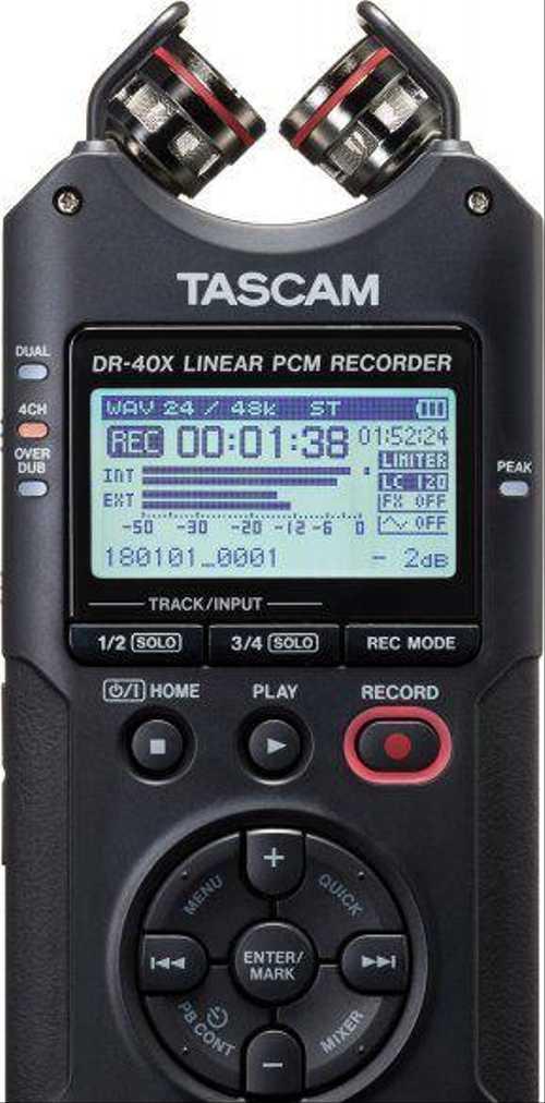 Рекордер Tascam DR-40x