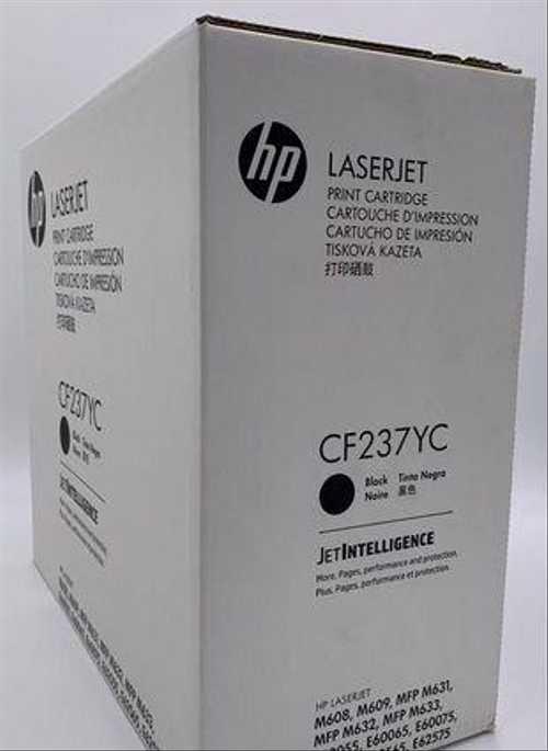 Картридж HP №37Y CF237YC оригинал