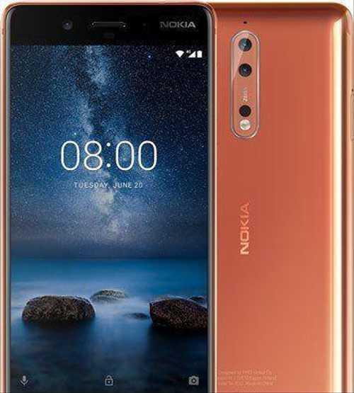 Nokia 8 4/64Gb Глянцевый медный