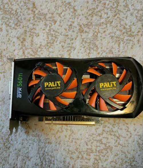 Видеокарта Palit GTX560Ti. 2Gb