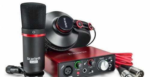 Focusrite Scarlett Solo Studio 2nd Gen комплект