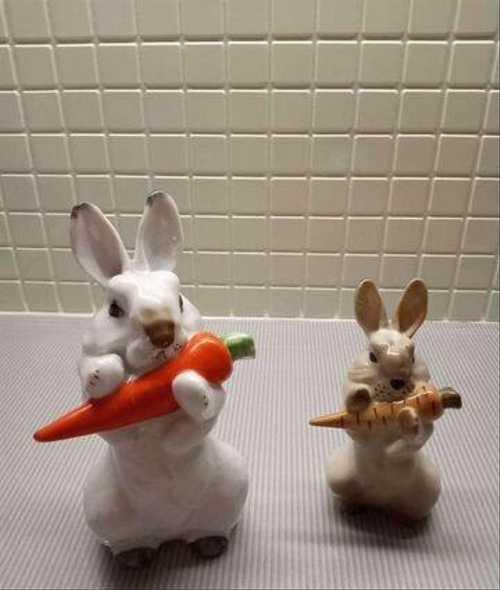 Заяц с морковкой (фарфор лфз) доставка