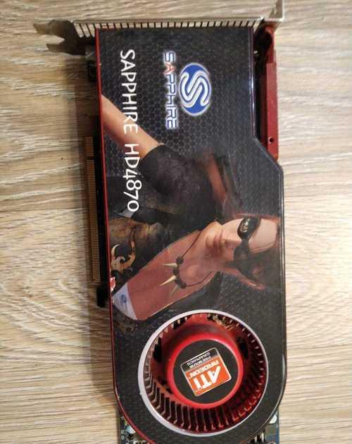 Sapphire Radeon hd4870 б/у