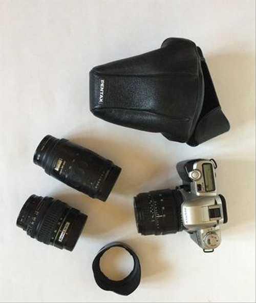 Фотоаппарат pentax ZX - 50 объектив pentax