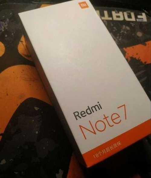 Xiaomi redmi note 7 коробка