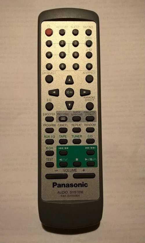 Оригинальные новые пульты Panasonic