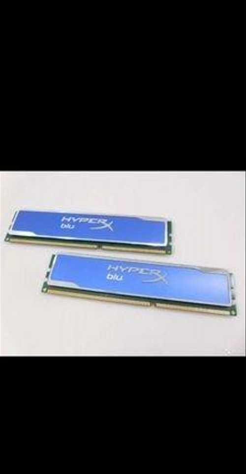 8gb DDR3 PC1600 Kingston HyperX blue 1 плашкой