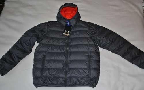 Пуховик муж jack wolfskin helium р.XL новый