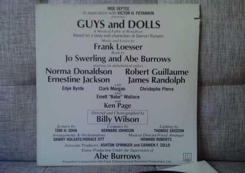 Guys And Dolls