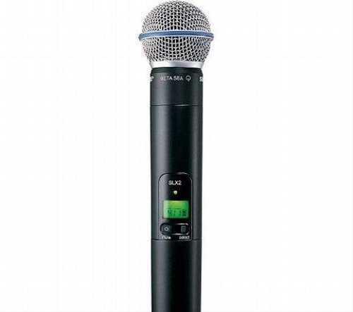 Микрофоны и радиосистемы Shure SLX2/beta58 L4E 638