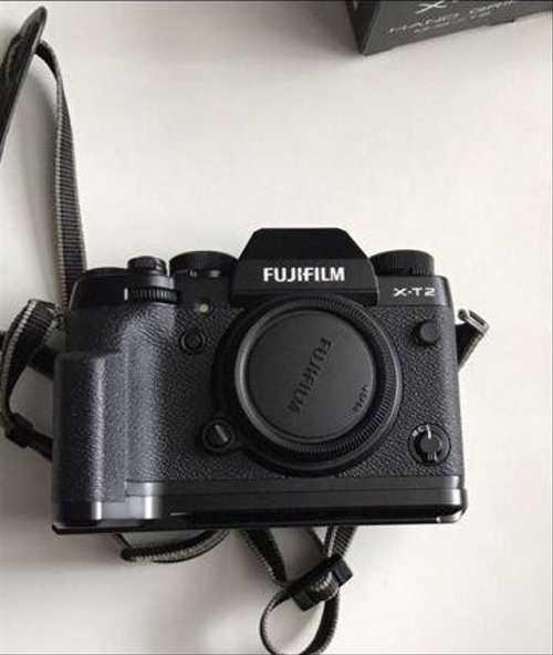 Fujifilm xt-2+доп хват
