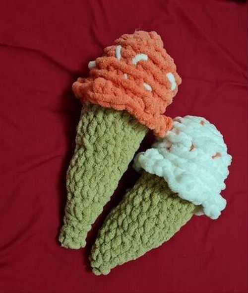 Декоративная подушка - мороженое
