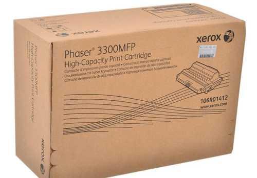 Xerox 106R01412 тонер-картридж черный