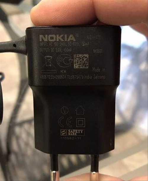 Зарядки Nokia AC-11E и AC-3E оригиналы новые