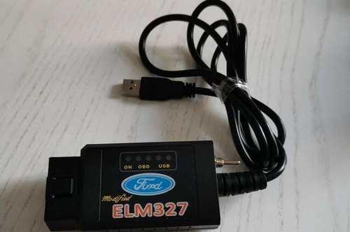 Сканер ELM 327 USB с переключателем HS-MS CAN