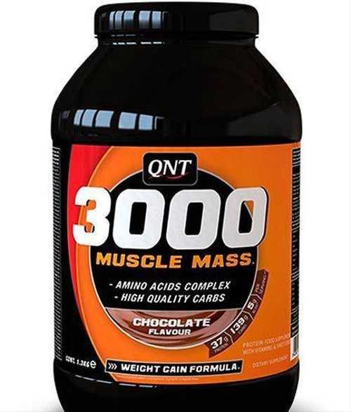 Гейнер QNT 3000 Muscle Mass,4500 гр