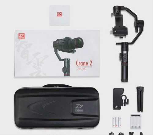 Zhiyun Crane 2 - трехосевой стабилизатор