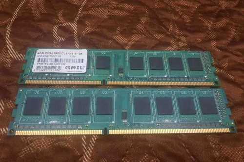 DDR3 8Gb (2x4) GeiL