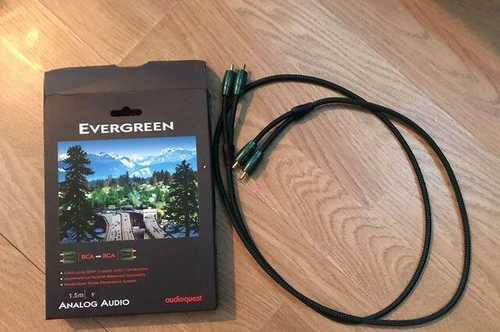 Аудиокабель Audioquest Evergreen 2RCA - 2RCA