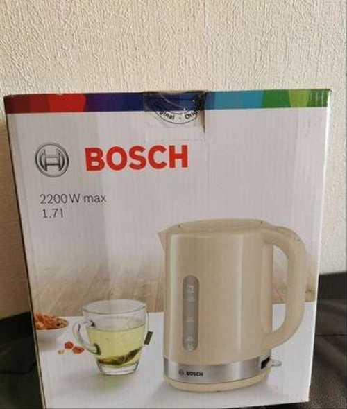 Новый электрочайник Bosch TWK7407