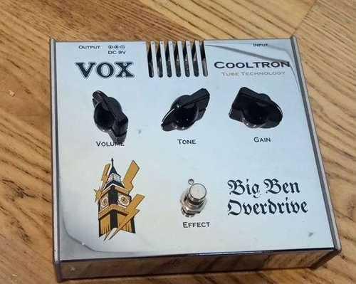 Гитарные педали эффектов VOX Cooltron