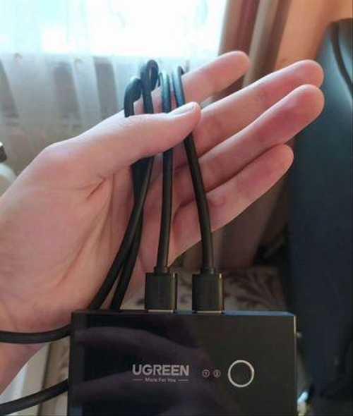 KVM-переключатель ugreen USB 3,0