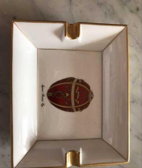 Винтажная пепельница faberge