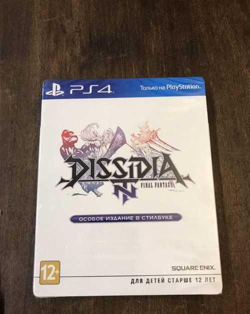 Игра PS4 Final Fantasy Dissidia NT steelbook