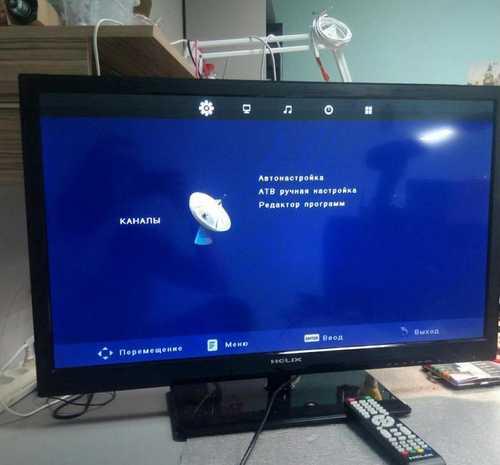 32" (81 см) LED-телевизор Helix HTV-324L черный