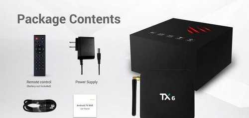 Tv-box tanix tx6 2/16 gb