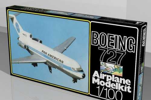 Сборная модель самолета Boeing-727 гдр Plasticart