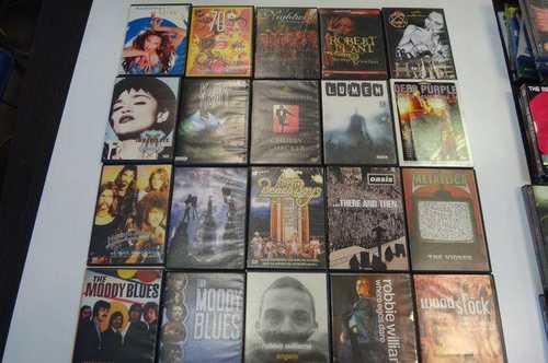 190-200 DVD. Музыка, концерты, клипы