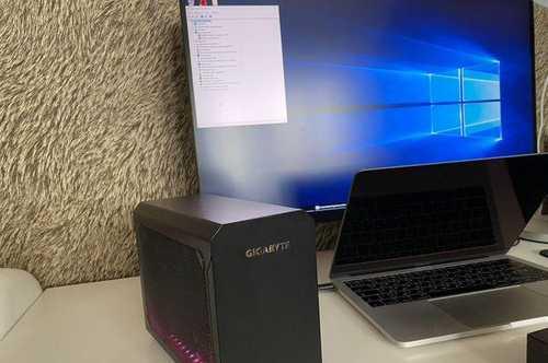 Egpu Gygabyte Aorus Rx 580 8gb +переходник TB2/TB3