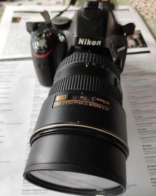 Фотоаппарат Nikon D5100 + Nikkor 17-55 DX 1:2.8
