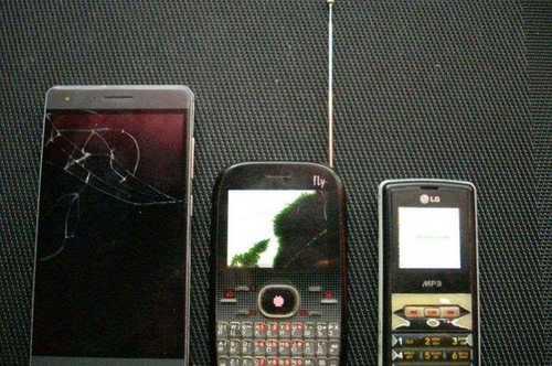 Мобильные Телефоны на зап.части,б/у