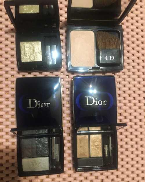 Тени и хайлайтер Dior лимитки
