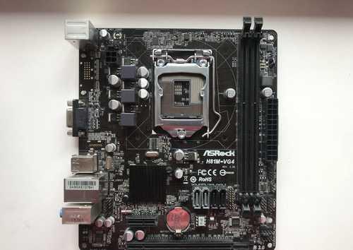 Материнская плата ASRock H81M-VG4 R2.0 LGA1150