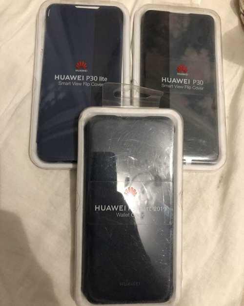 Родной чехол флип кейс(книжка) Huawei P30, P30lite