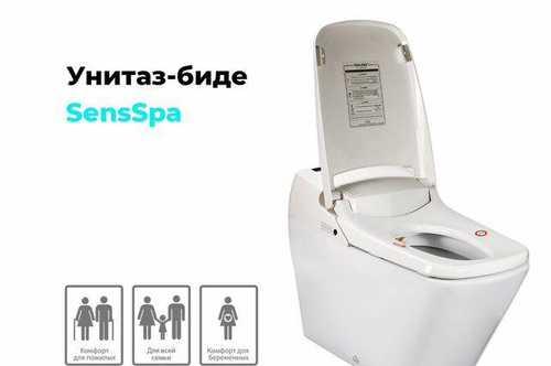 Электронный унитаз биде SensPa Tankless TCB 080SA