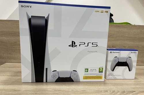 Sony playstation 5 с дисководом фото