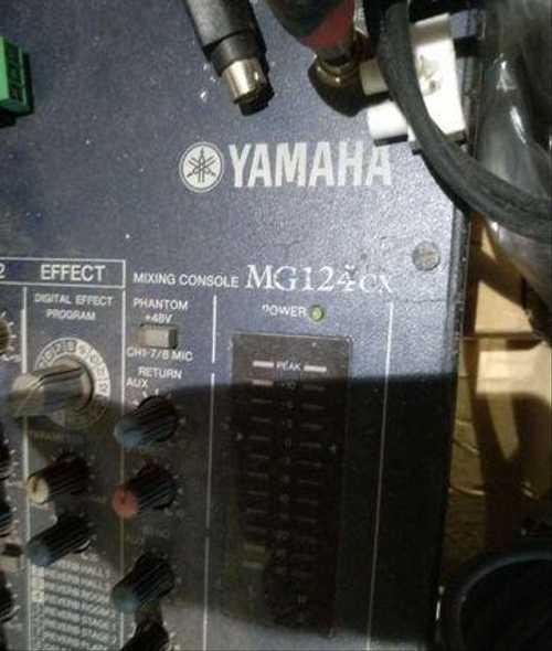 Микшерный пульт yamaha MG124CX