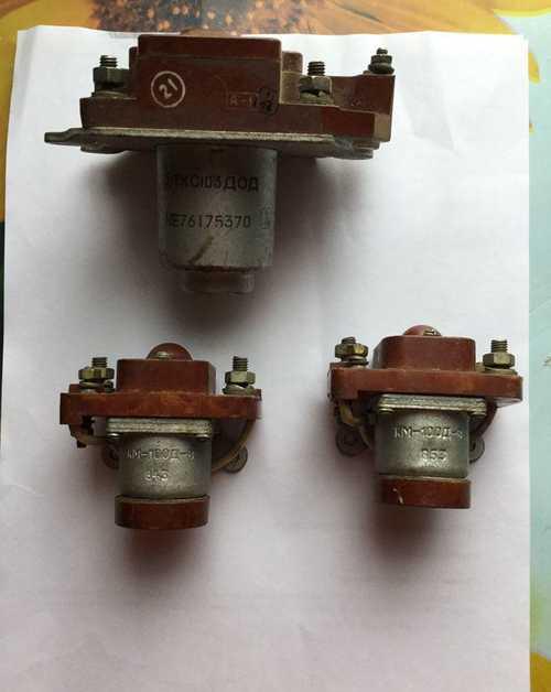 Контакторы ткс-103дод, км-100дв