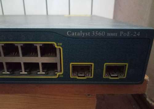 Коммутатор L3 Cisco 3560 Poe