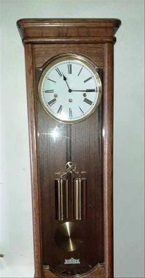 Немецкие часы с четвертным боем Hermle 98 см