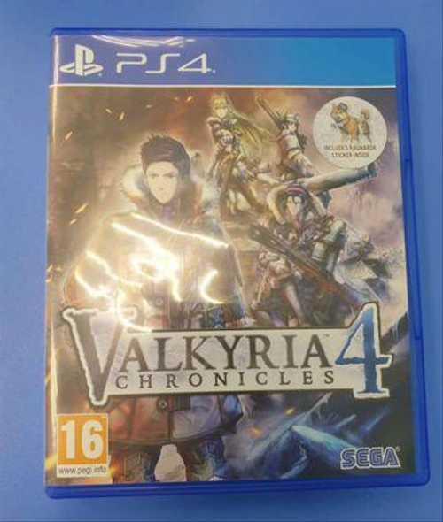 Игра для приставки Ps4 Valkyria Chronicles 4 б/у