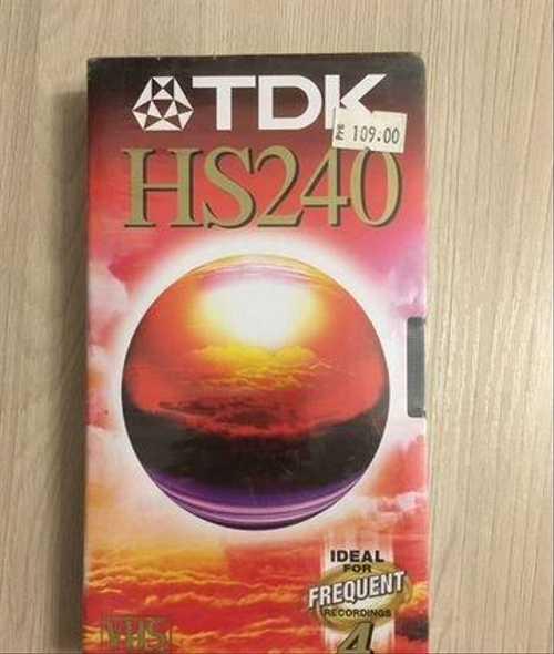 Видеокассета TDK HS240